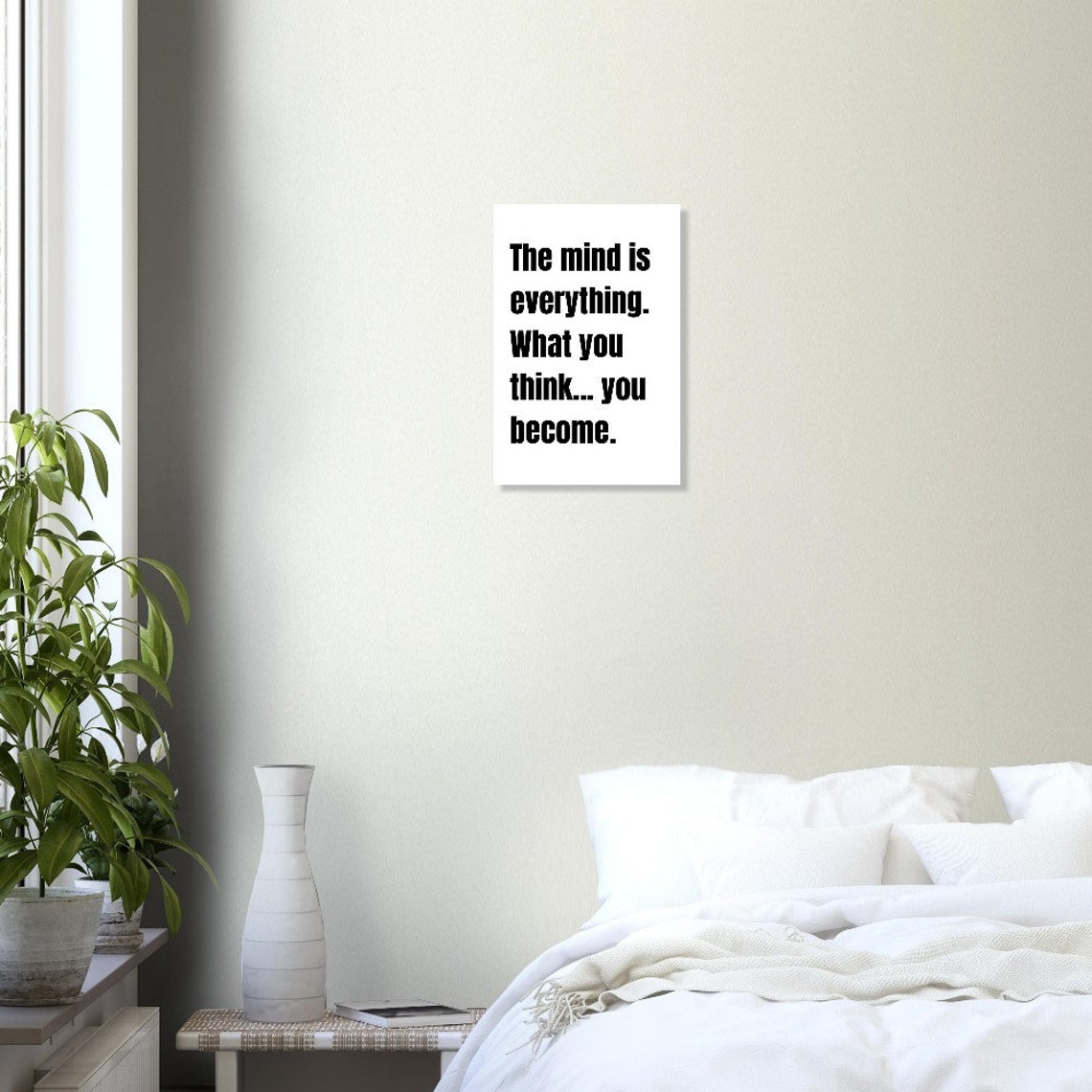 Simple Motivational Poster Wall Art Decor, Office Decor Wall Art ...