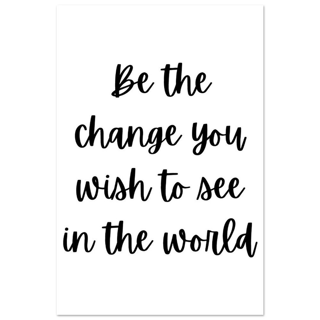 Simple Motivational Poster Wall Art Decor, Office Decor Wall Art ...