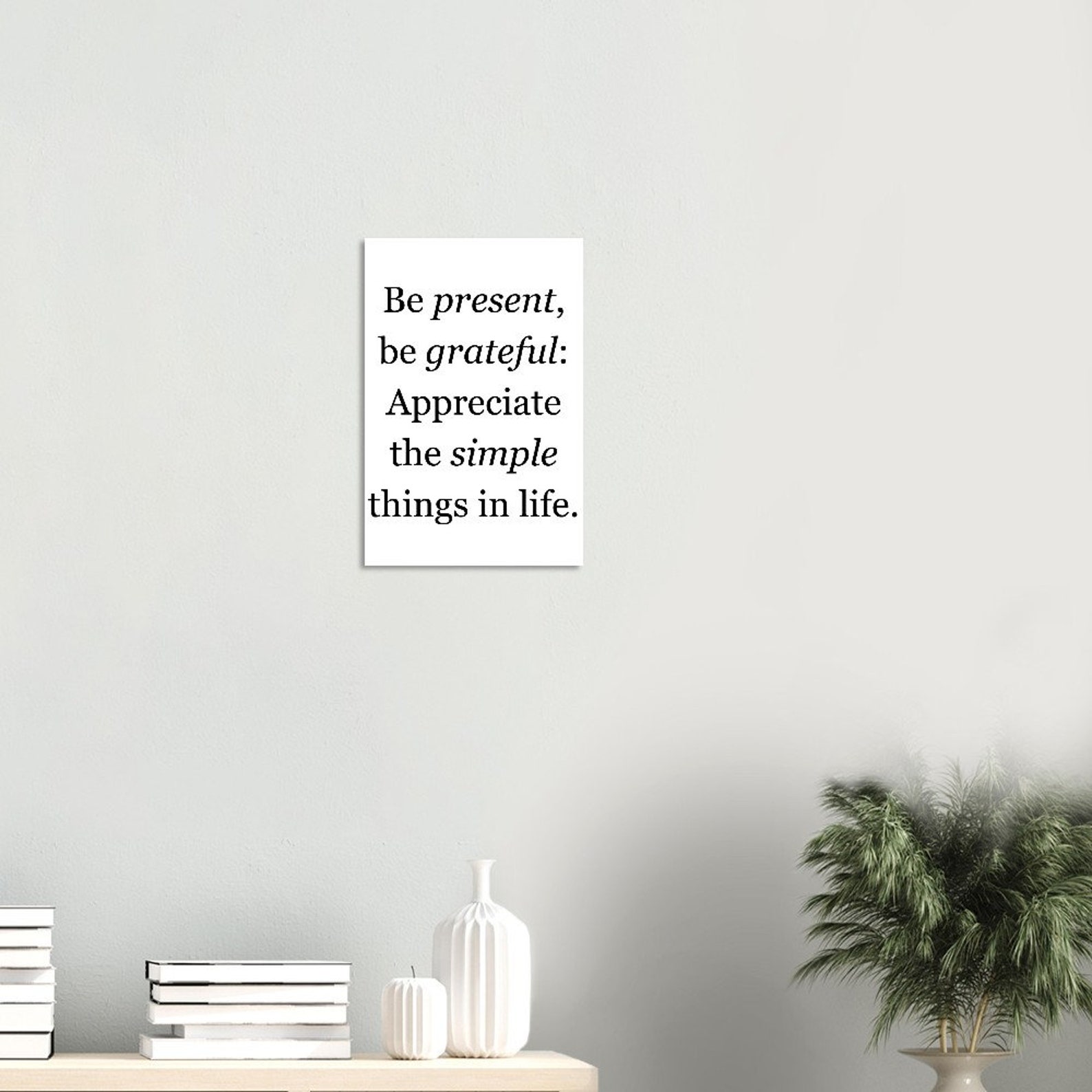 Simple Motivational Poster Wall Art Decor, Office Decor Wall Art ...