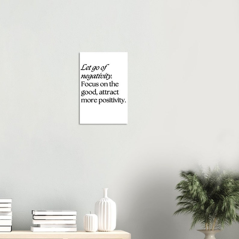 Simple Motivational Poster Wall Art Decor, Office Decor Wall Art ...