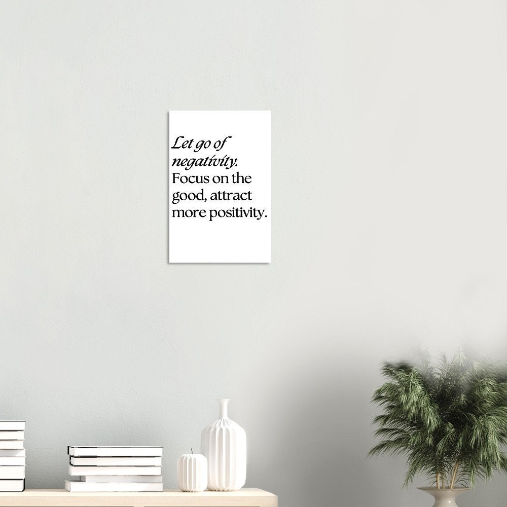 Simple Motivational Poster Wall Art Decor, Office Decor Wall Art ...