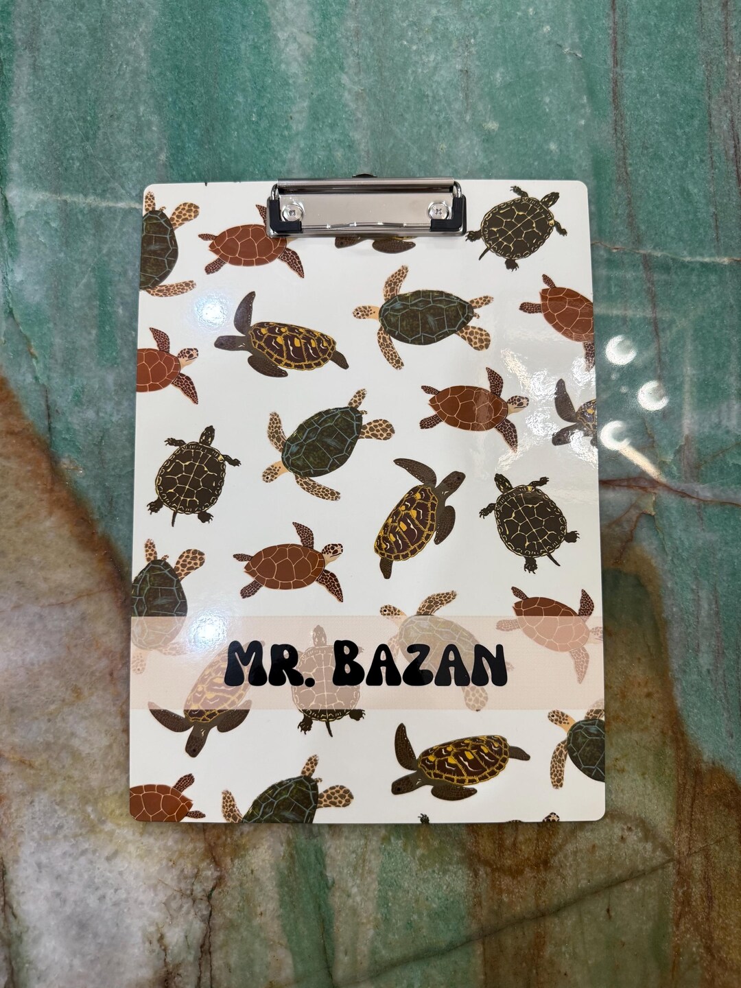 The Sea Turtles Personalized Clipboard - Etsy