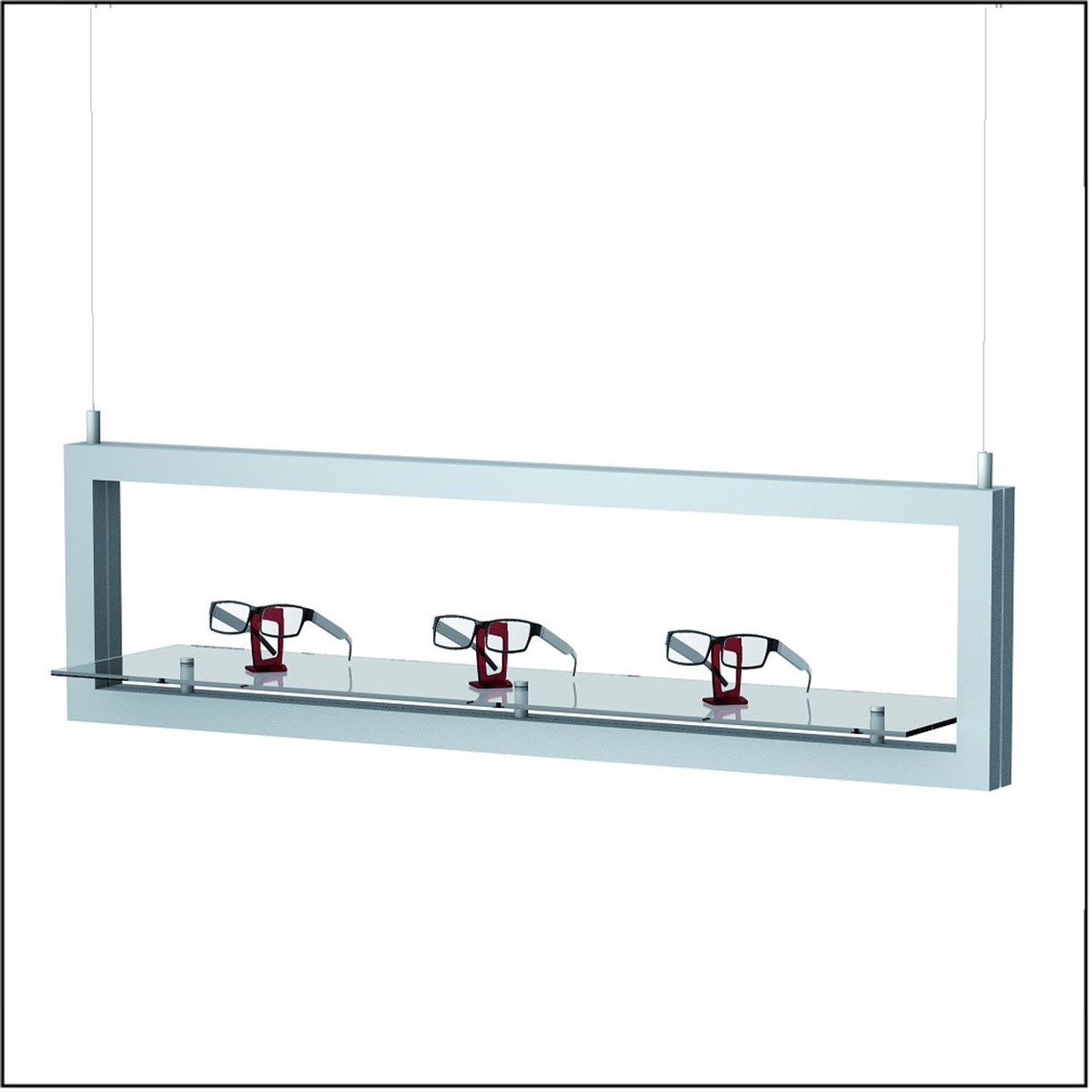 Hanging Aluminum Retail Shop Window Display Fixture - Large S15A - Etsy