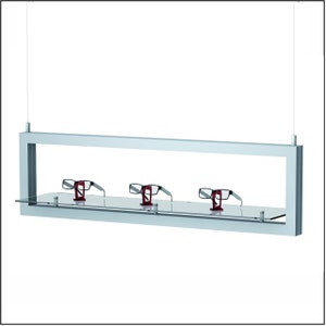 Hanging Aluminum Retail Shop Window Display Fixture Large S15A - Etsy