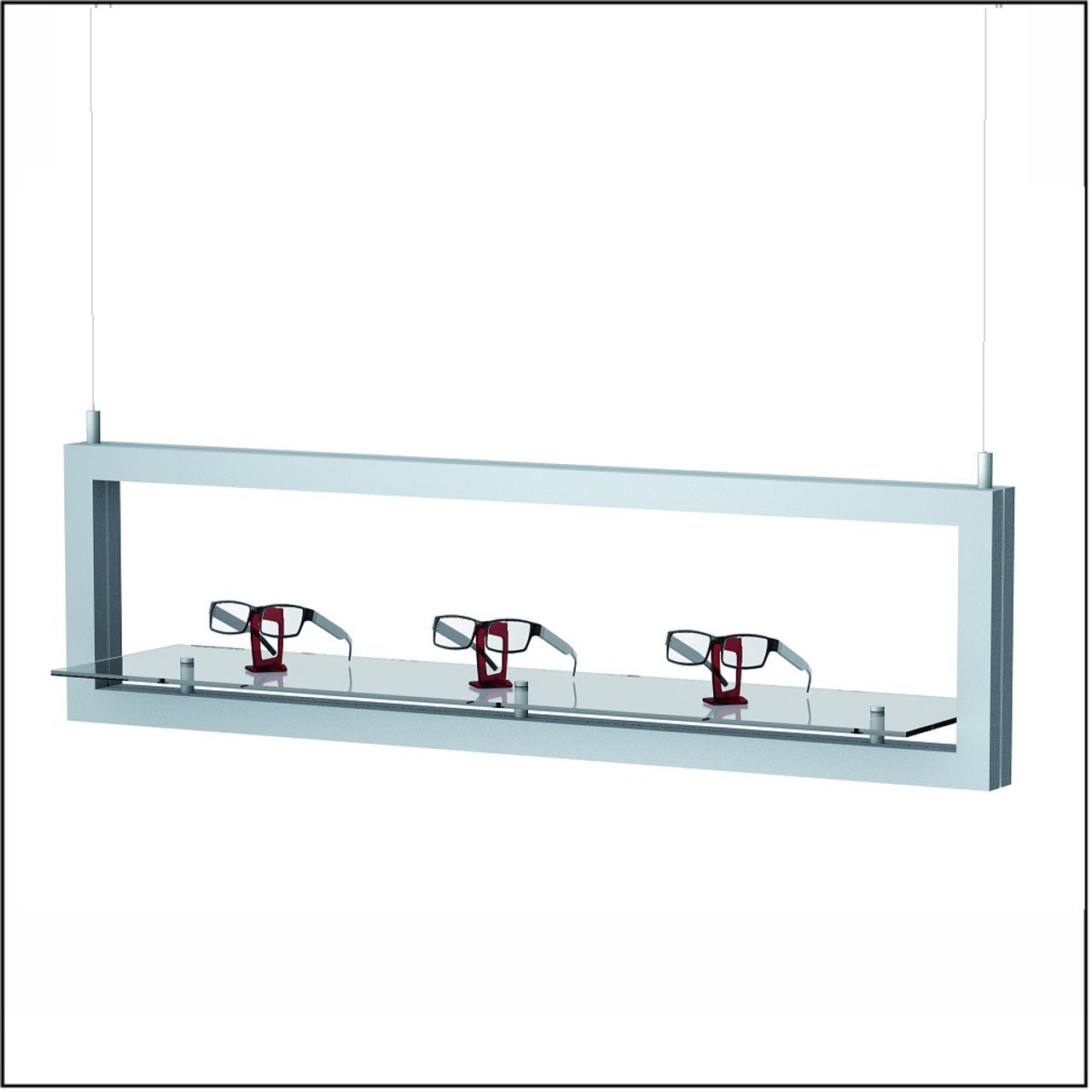 Hanging Aluminum Retail Shop Window Display Fixture - Large S15A - Etsy