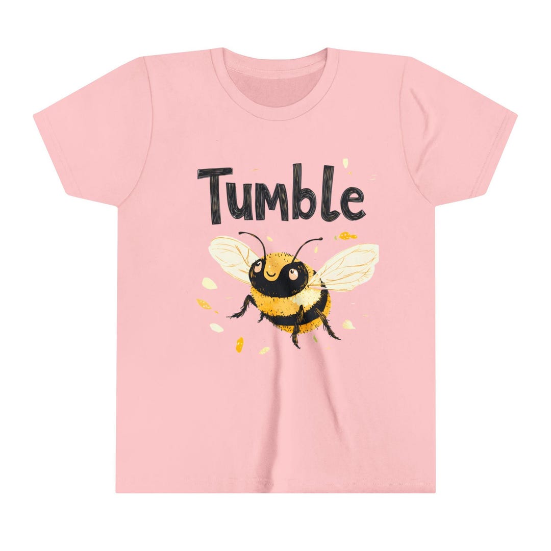 Tumble Bee Kids Gymnastics Shirt: Ethically Grown Cotton - Etsy