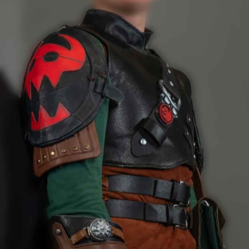 HTTYD Hiccup Shoulder Armour - Digital PDF Patterns - Etsy