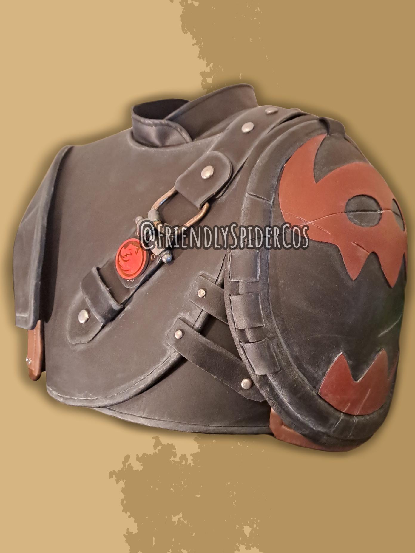 HTTYD Hiccup Armour - Digital PDF Patterns & STL File - Etsy