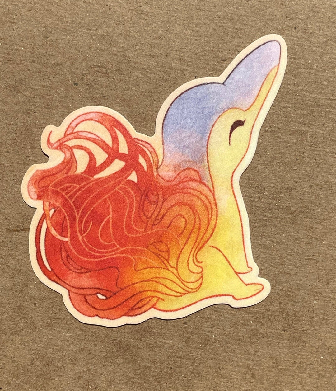 Cyndaquil Pokemon Sticker - Etsy