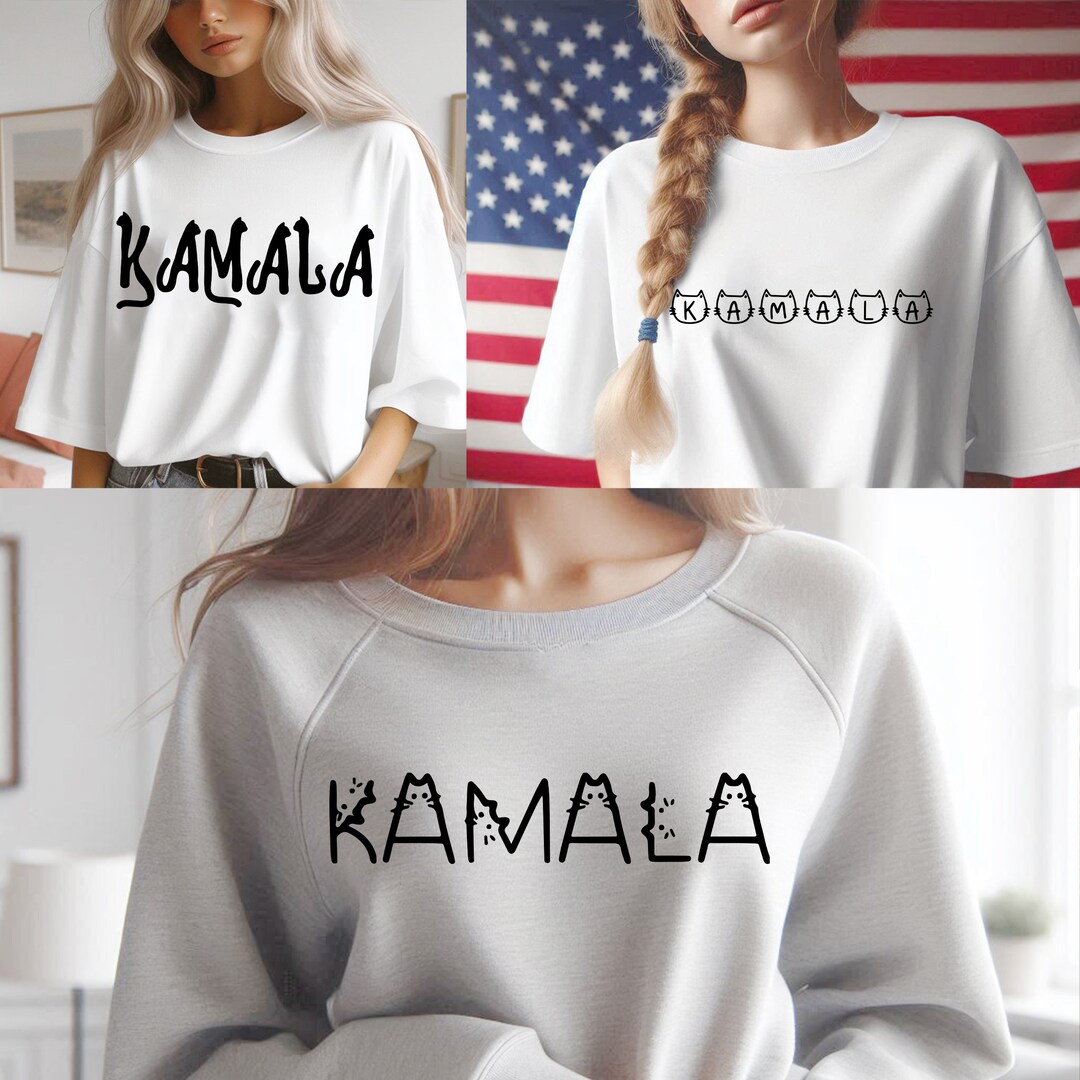 Kamala in Cat Font, Cute Cat Font 'la Png, Kamala, the Childless Cat ...