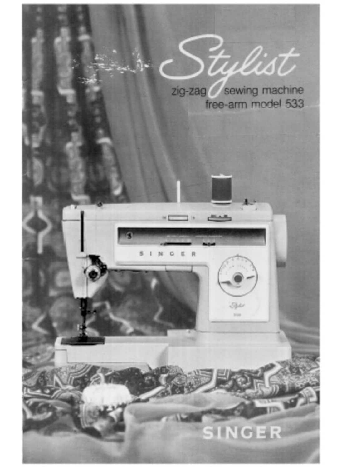 SINGER 513 514 533 534 538 Sewing Machine Owner's Manual Guide Download ...