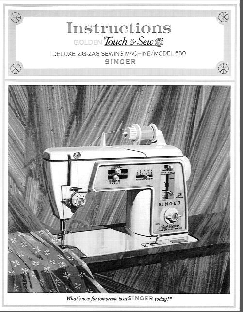 SINGER 603 Sewing Machine Owner's Manual Guide Download - Etsy