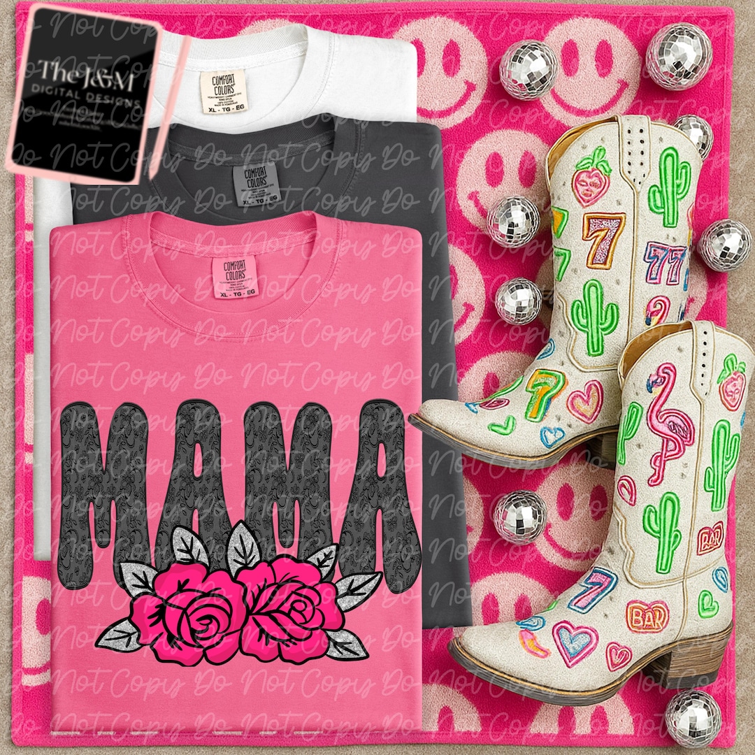Mama Roses | Sublimation | PNG | Digital Design | Trendy | Western ...