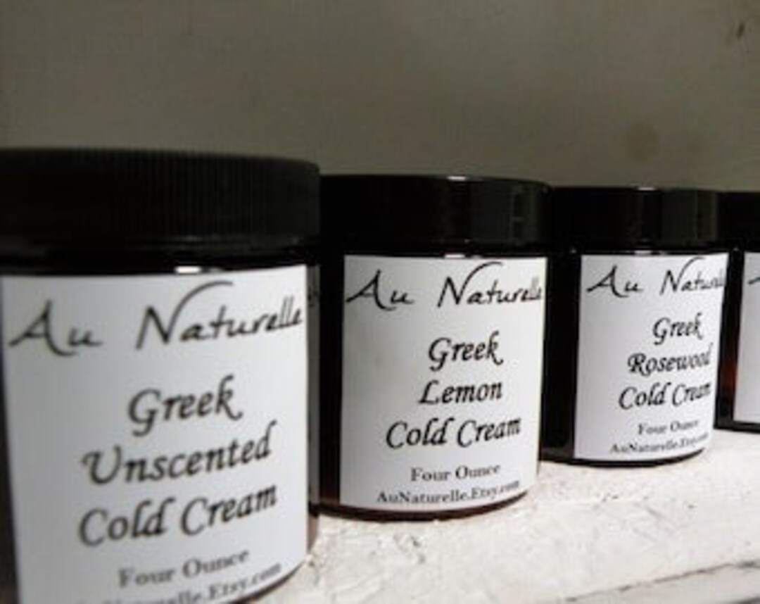 All Natural Cold Cream - Victorian Recipe - Natural Skincare - Facial ...