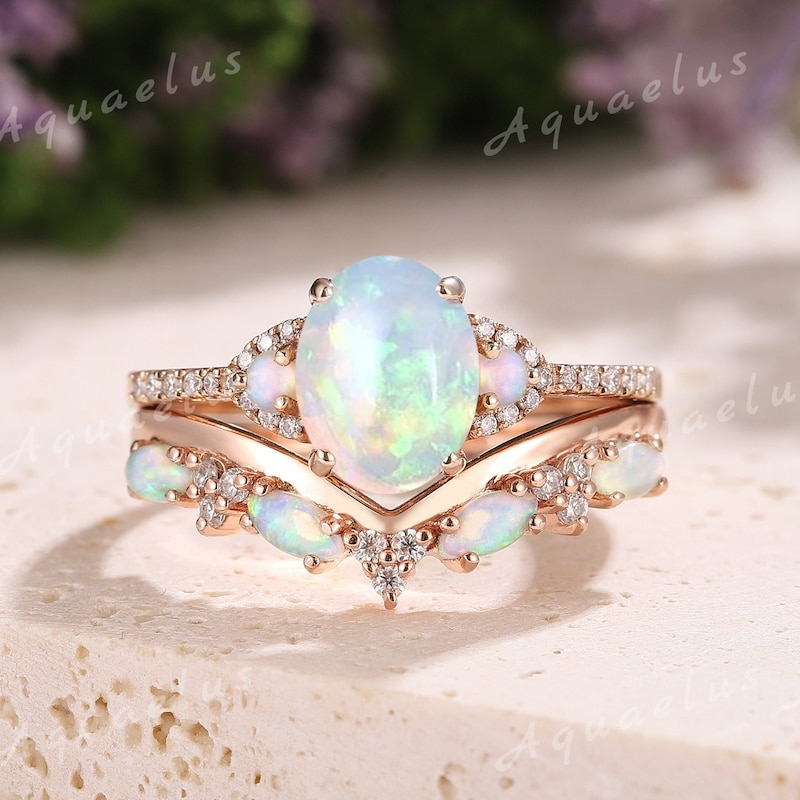 Opal Rings for Women - Etsy