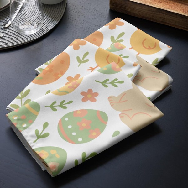 Easter Cloth Napkins - Etsy