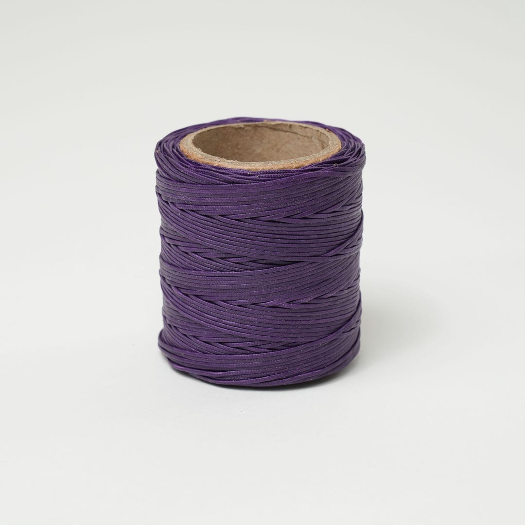 Waxed Thread | Braided Waxed Cord | Maine Thread | 70 Yard Spool ...