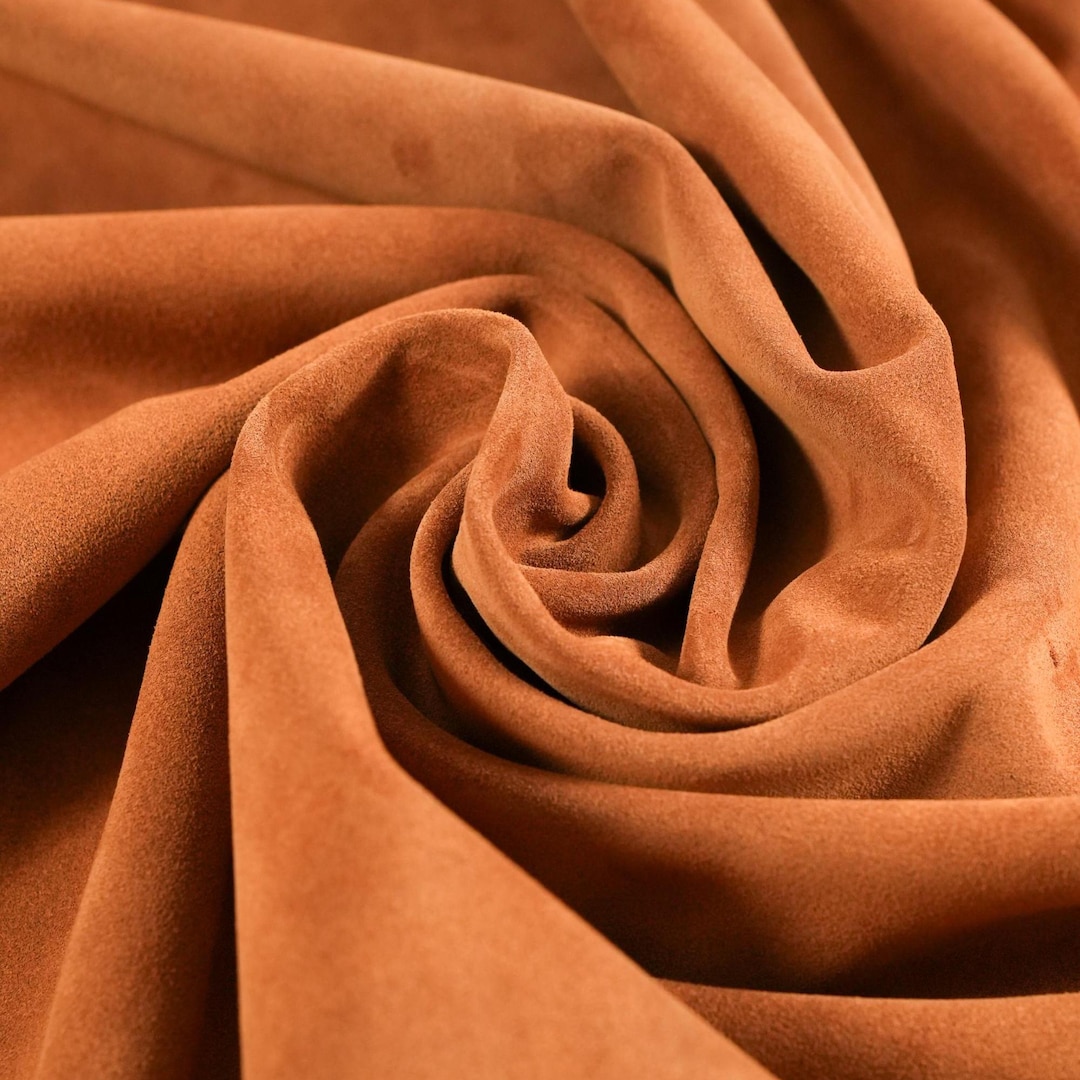 Cowhide Suede Leather Sheets | Suede Leather Hides | Leather for ...