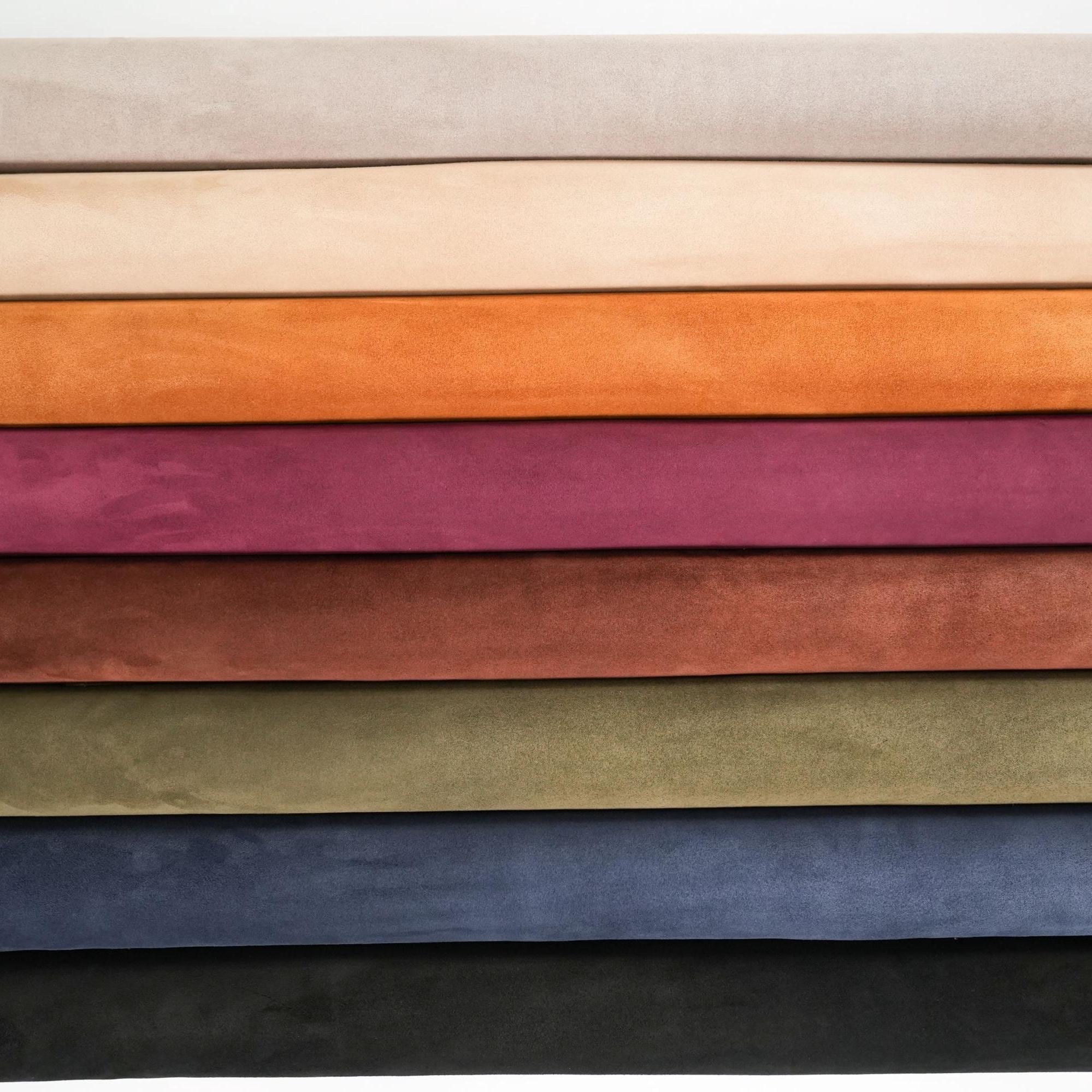 Cowhide Suede Leather Sheets | Suede Leather Hides | Leather for ...