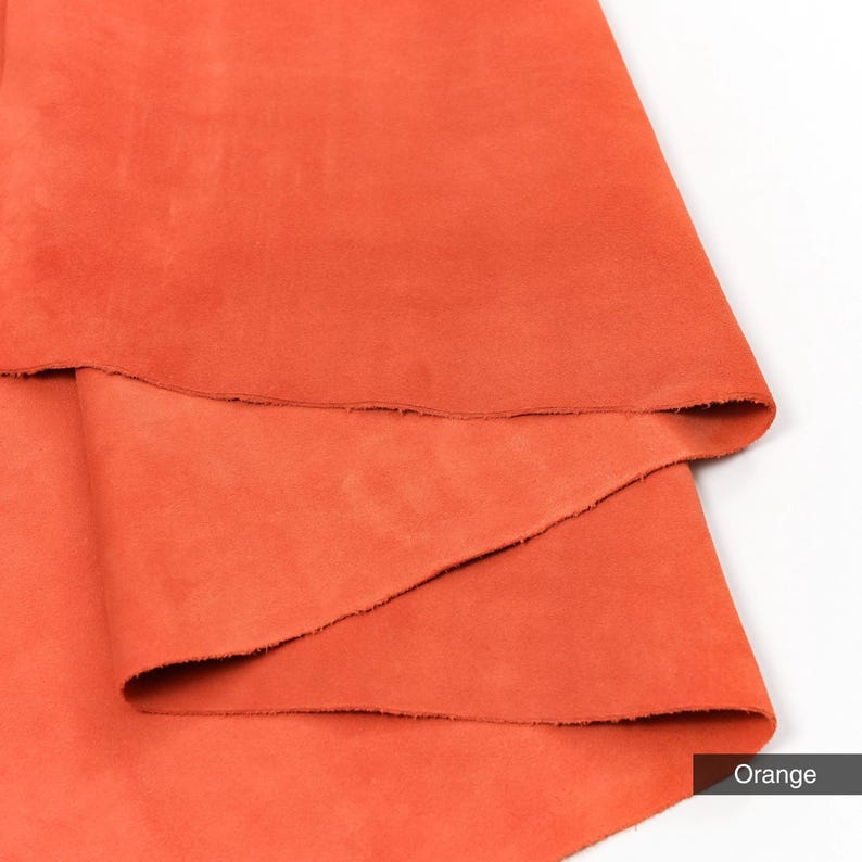 Italian Cowhide Suede Leather Sheets | Premium Suede Leather Hides ...