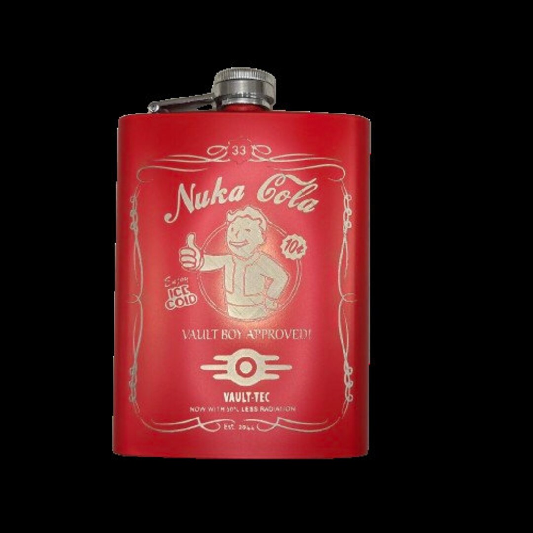 Unoffical Red Nuka Cola Fallout Theme 8oz Flask - Etsy