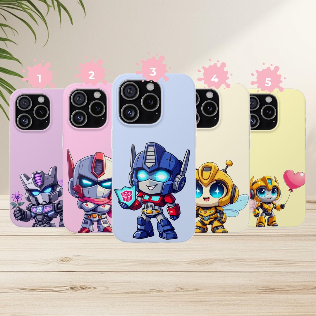 Transformers Phone Case | Optimus Prime, Bumblebee & Megatron | for ...