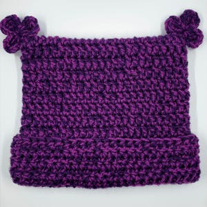 Chowder Inspired Crochet Cat Beanie - Whimsical Winter Hat - Etsy