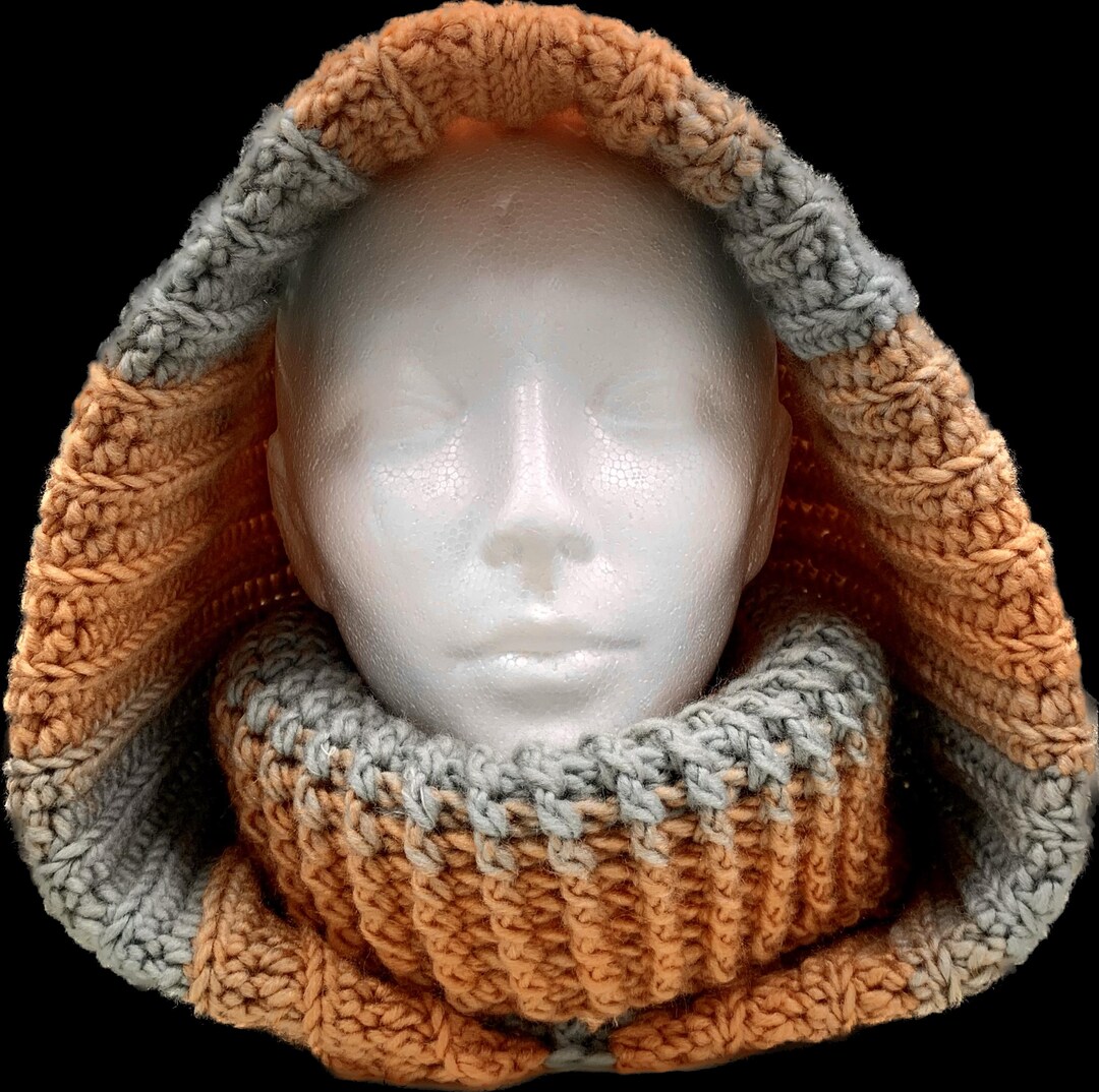 Two-toned Crochet Turtleneck Hoodie - Your New Favorite Wardrobe ...