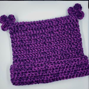 Chowder Inspired Crochet Cat Beanie - Whimsical Winter Hat - Etsy