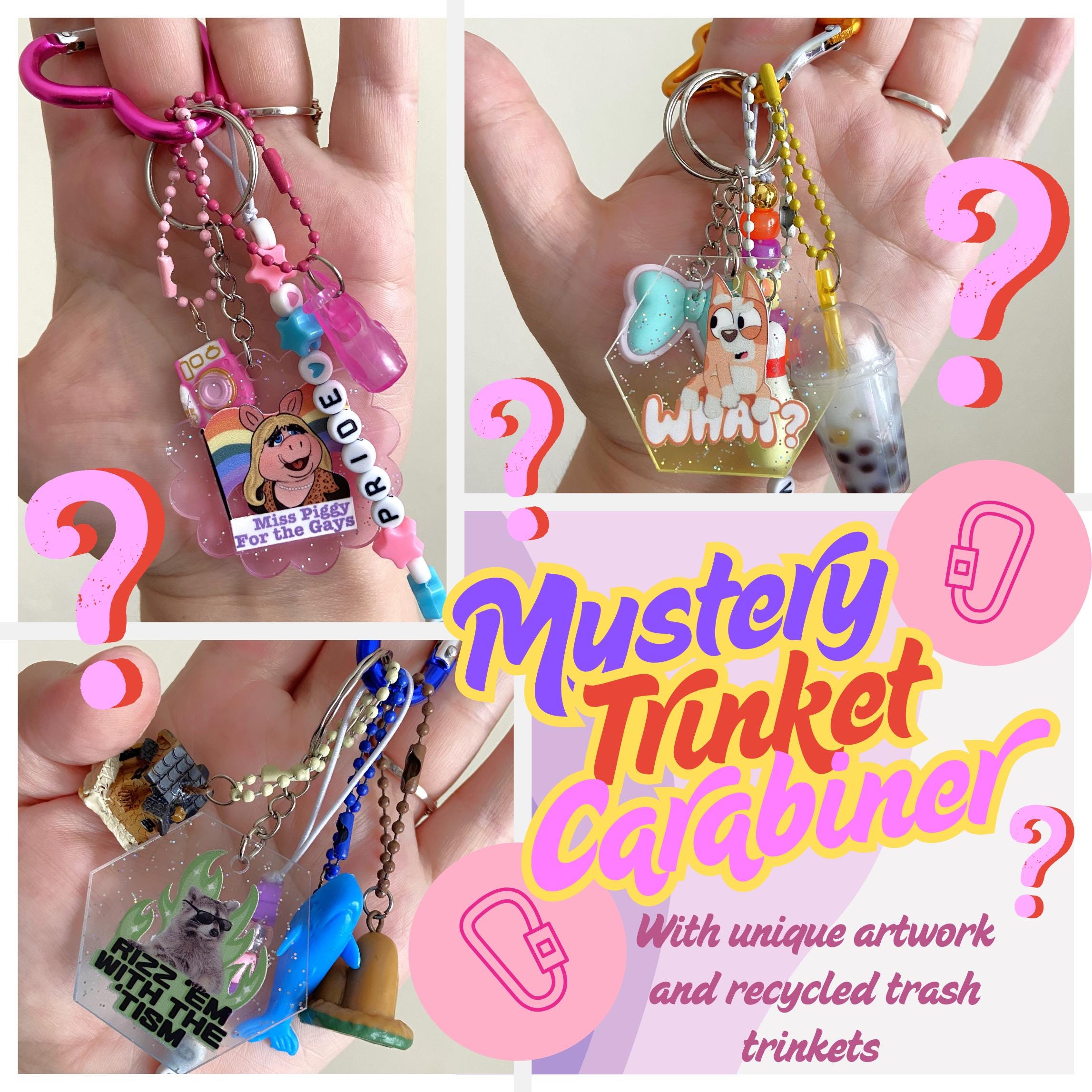 Mystery Trinket Carabiner Maxamilist Goblincore Pride Gift Unique ...