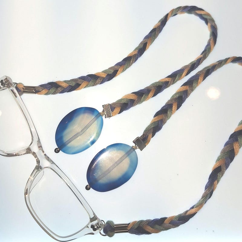 Beaded Glasses Chain - Etsy