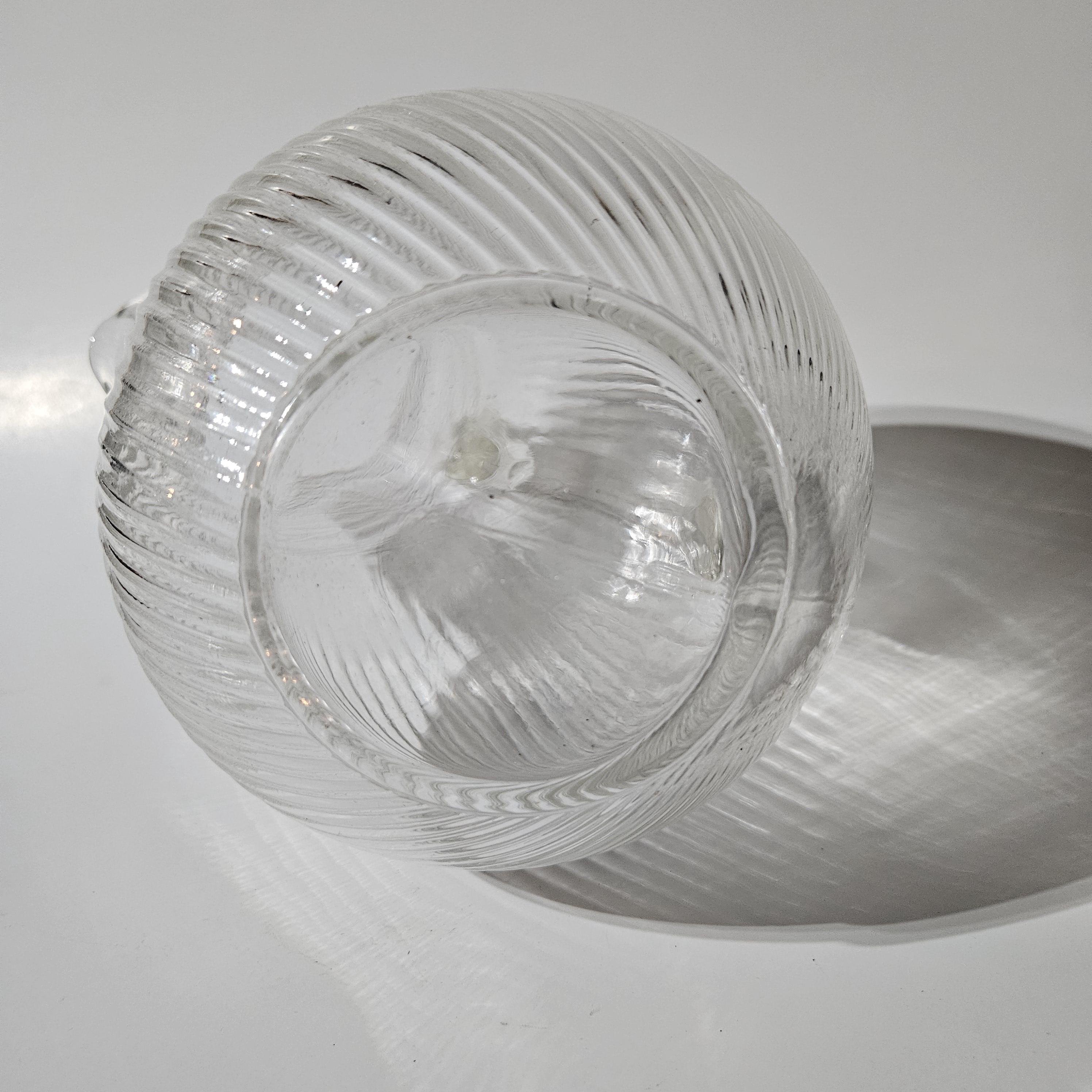 Hazel Atlas Fine Rib Clear 80 Oz. Ball Jug Pitcher Vintage Glass - Etsy