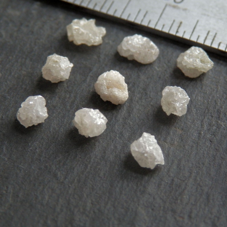 Custom rough diamond ring / raw diamond ring / rough diamond / | Etsy