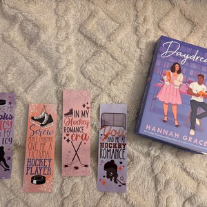 Ice Hockey Bookmarks pack of 4 - Etsy