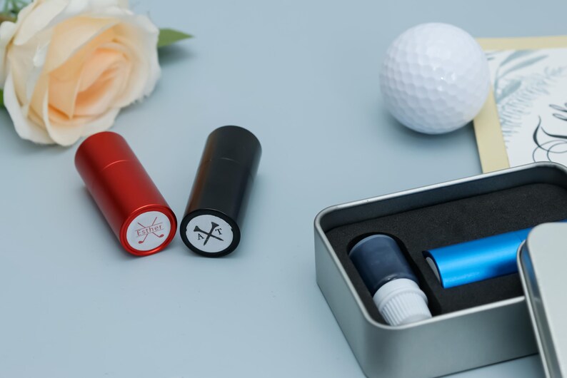 Custom Golf Ball Stamp, Personalized Ball Stamp, Monogram Golf Ball ...
