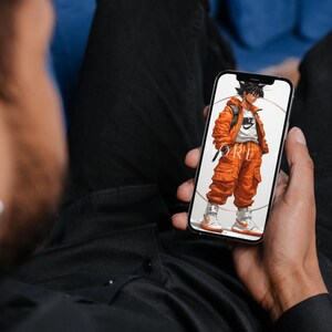 Urban Saiyan – Streetwear Anime Digital Art | Goku Inspired Fashion ...