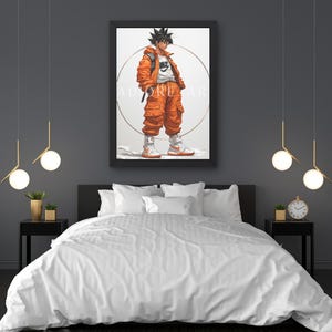 Urban Saiyan – Streetwear Anime Digital Art | Goku Inspired Fashion ...