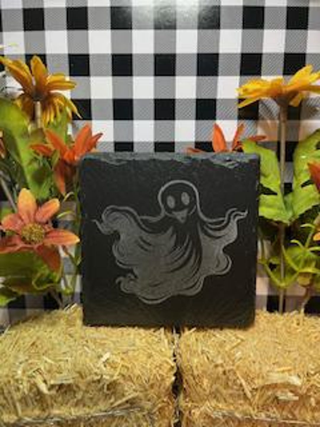 Rock Coaster, Cute Ghost, Halloween - Etsy