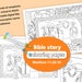 Christian Bible Story Colouring Pages / Coloring Sheets. Matthew 11:28 ...