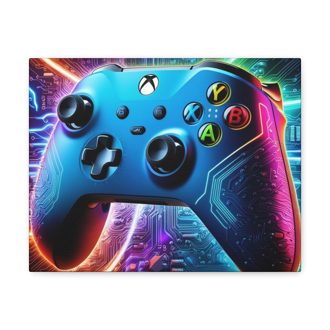 Xbox Images RGB Color Scheme Gamine Images Wall Art - Etsy
