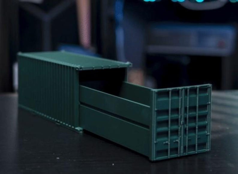 Stackable Shipping Container Drawer Desk Storage customizable 56 Color ...