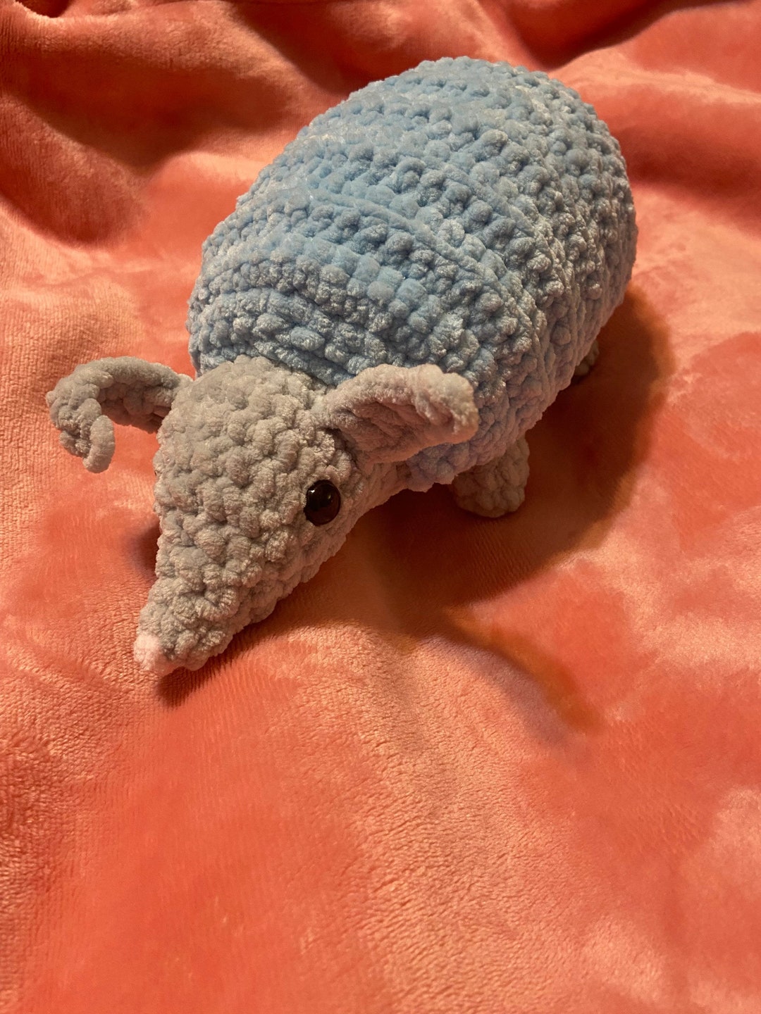 Crochet Armadillo Plushie - Etsy