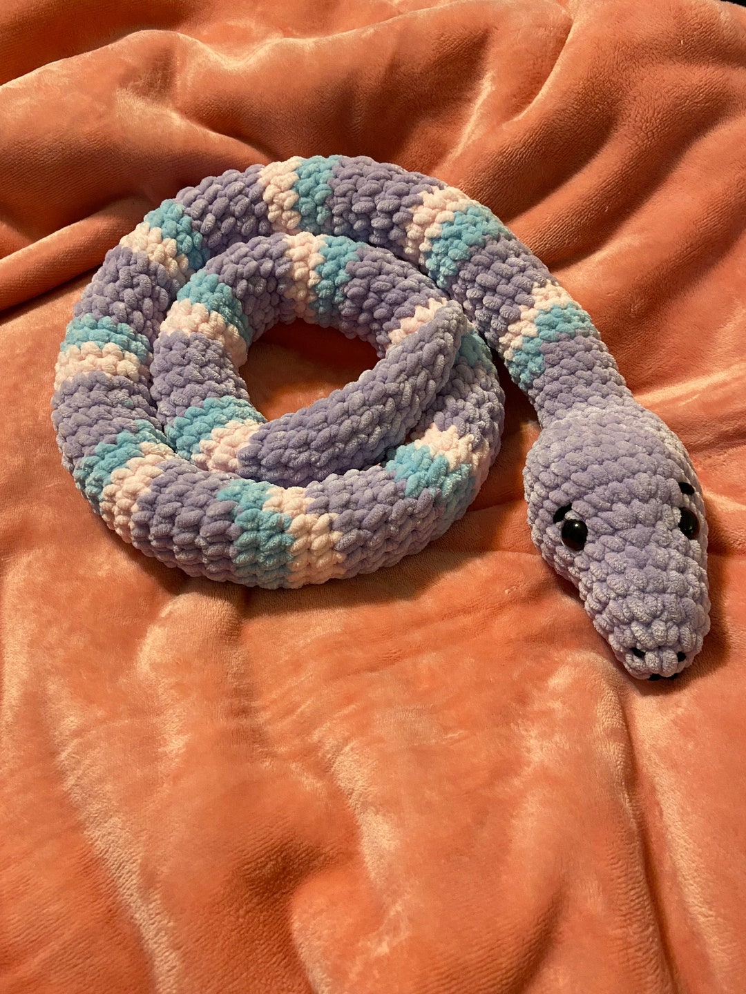 Crochet Snake Plushie - Etsy