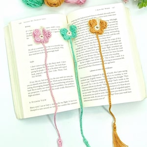 English Crochet Pattern - 3D Butterfly Bookmark Crochet Pattern for ...
