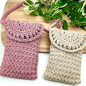 English Crochet Pattern Pretty Vintage Bag Phone Bag Tutorial for ...