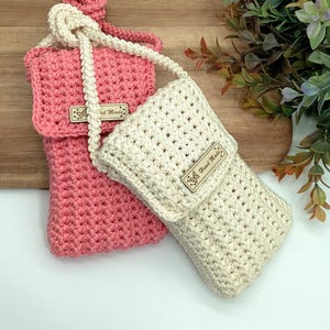 Crochet Pattern Phone Bag English Crochet Tutorial for Beginners ...