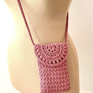 English Crochet Pattern Pretty Vintage Bag Phone Bag Tutorial for ...