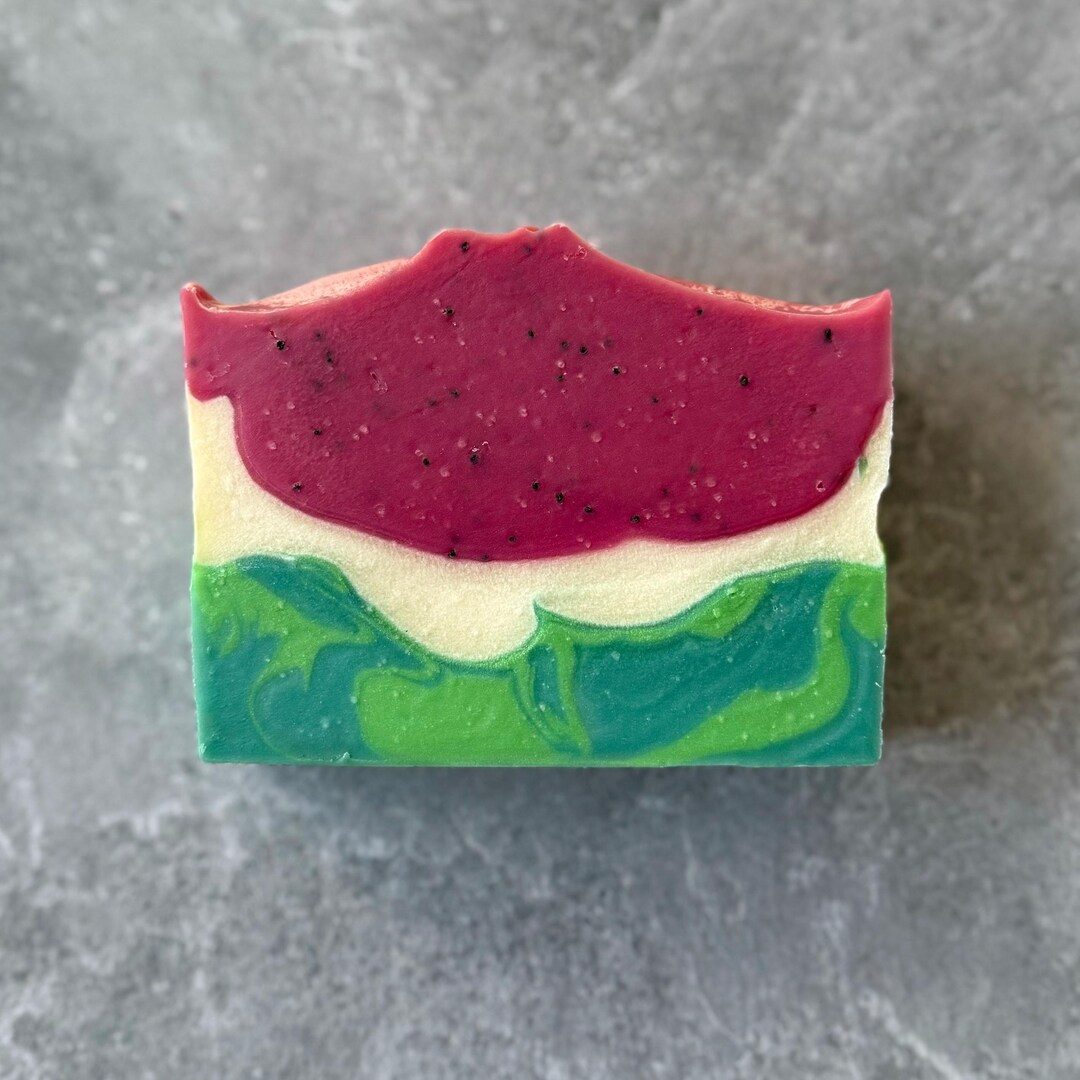 WATERMELON SUGAR - Handmade Cold Process Soap Made With Olive Oil and ...
