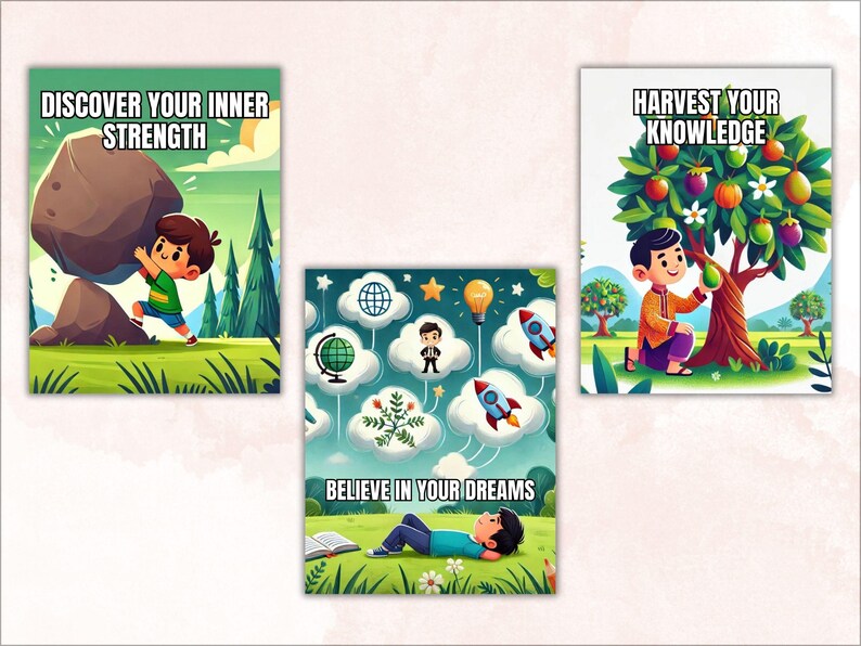 Camping Theme Classroom Decor Motivational Posters, Back to School ...