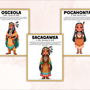 41 Native Americans Biographies Posters | Native American Heritage ...